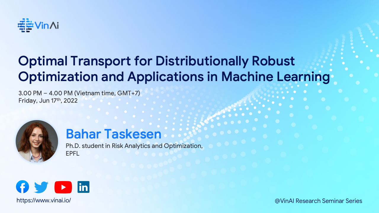 Optimal Transport for Distributionally Robust Optimization and ... Optimal Transport for Distributionally Robust Optimization and ...